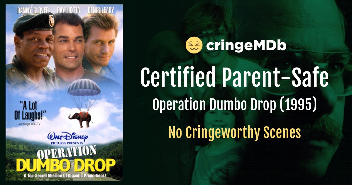 Operation Dumbo Drop (1995) Sexual Content | CringeMDb.com
